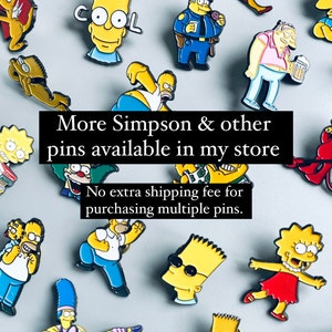 Vintage Bart Simpson Pin Badges, CHOOSE YOUR OWN, 90's Bart Simpson Pins, Vintage 90's Lapel ...