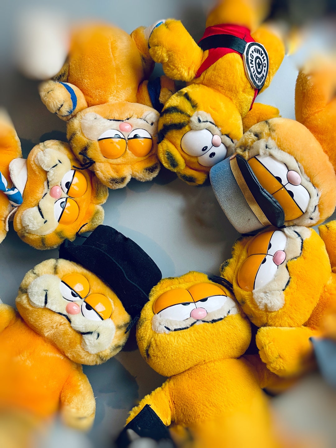 Vintage Garfield Plush, CHOOSE YOUR OWN, Retro 80's Garfield Plush ...