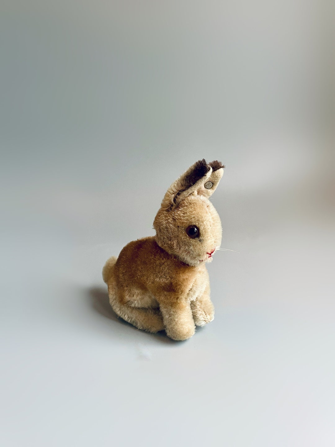 Vintage Steiff Rabbit 1950's-1960's Mohair Miniature Rabbit Plush, Cute ...