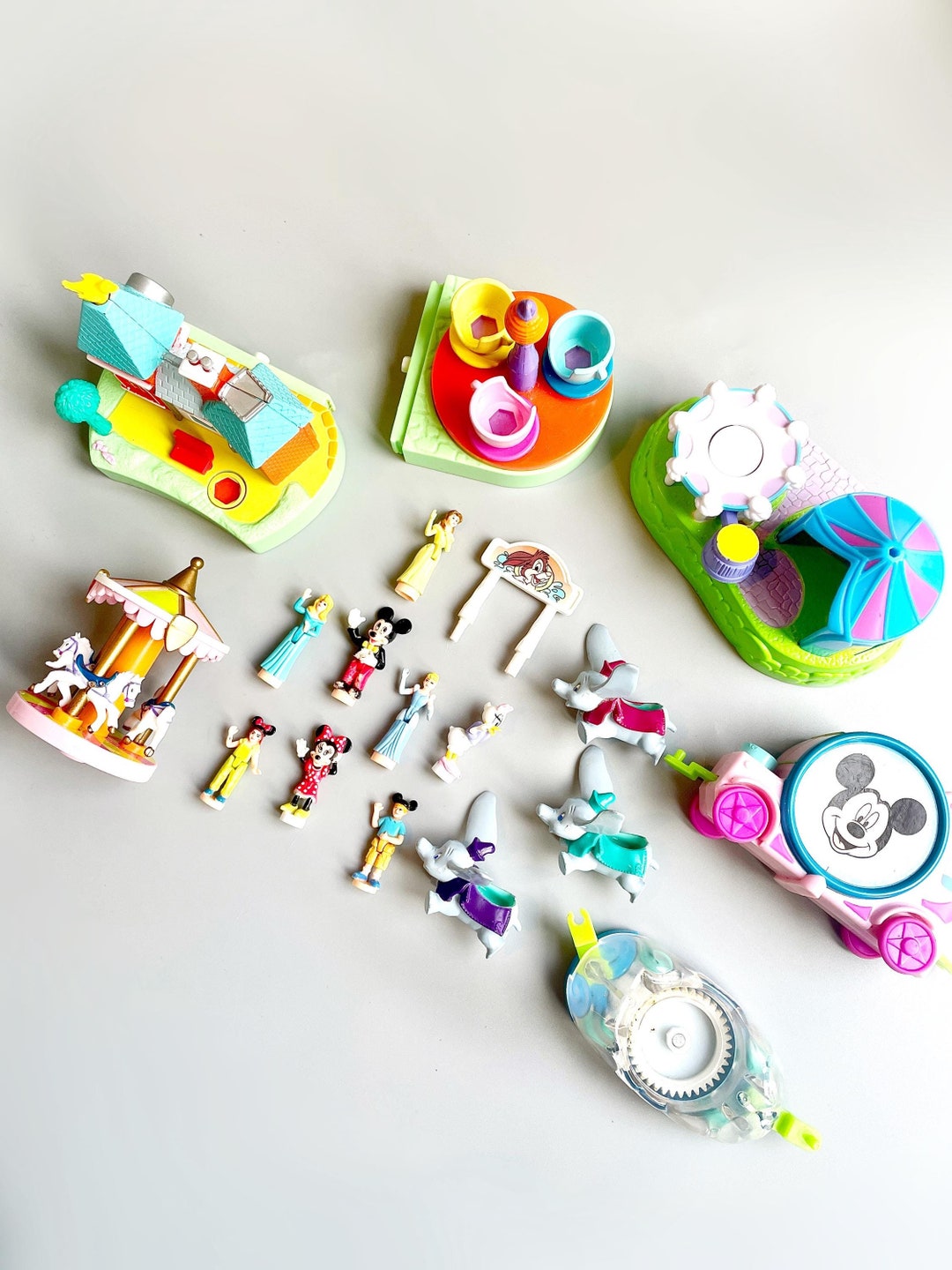 Disney Magical Miniatures Magic Kingdom Castle Spares, CHOOSE YOUR OWN ...