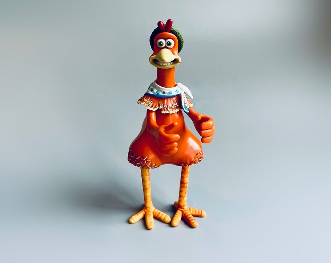 Chicken Run Figure, Ginger Chicken Action Figure, Playmates 2000 ...