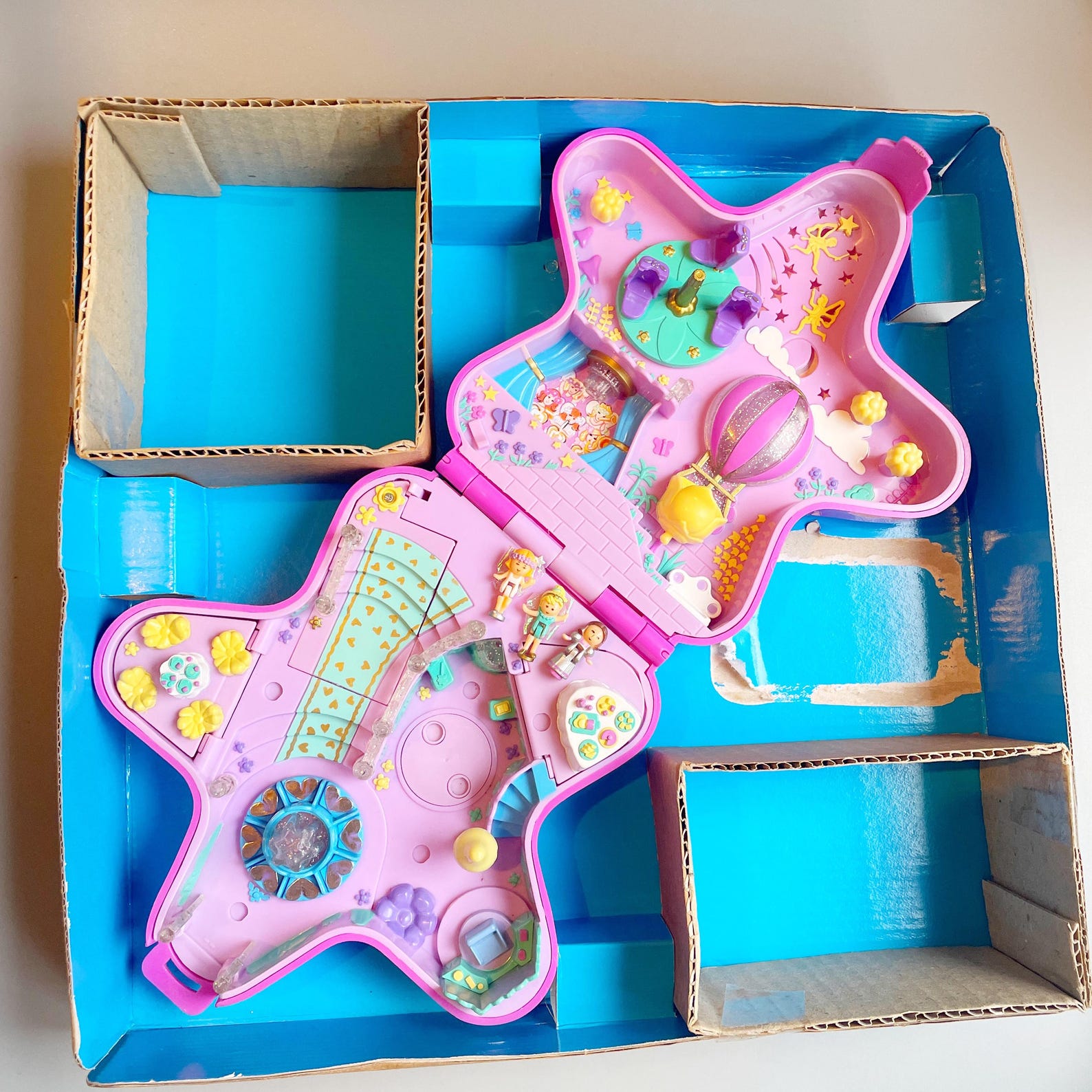 Polly Pocket Fairylight Wonderland Complete BOXED! Pixie, Fairy Ella ...