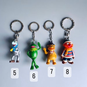90’s Keychains- CHOOSE YOUR OWN- Nostalgic Character Keyrings, Garfield ...
