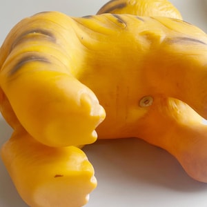 Edward Mobley Stripes Tiger Arrow Rubber, Vintage Tiger Squeak Toy 50's ...