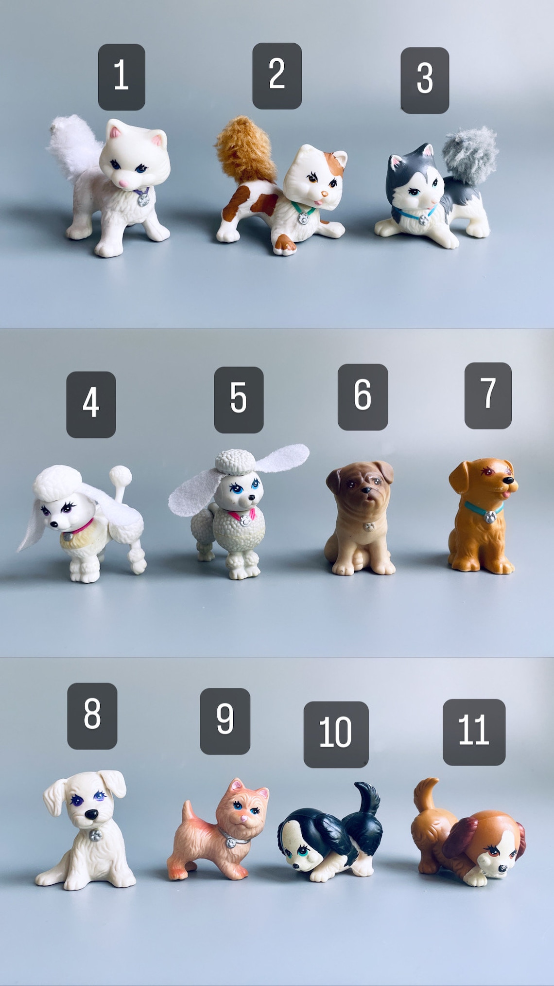 90's Littlest Pet Shop Figures Dogs, CHOOSE YOUR OWN, Vintage Lps ...