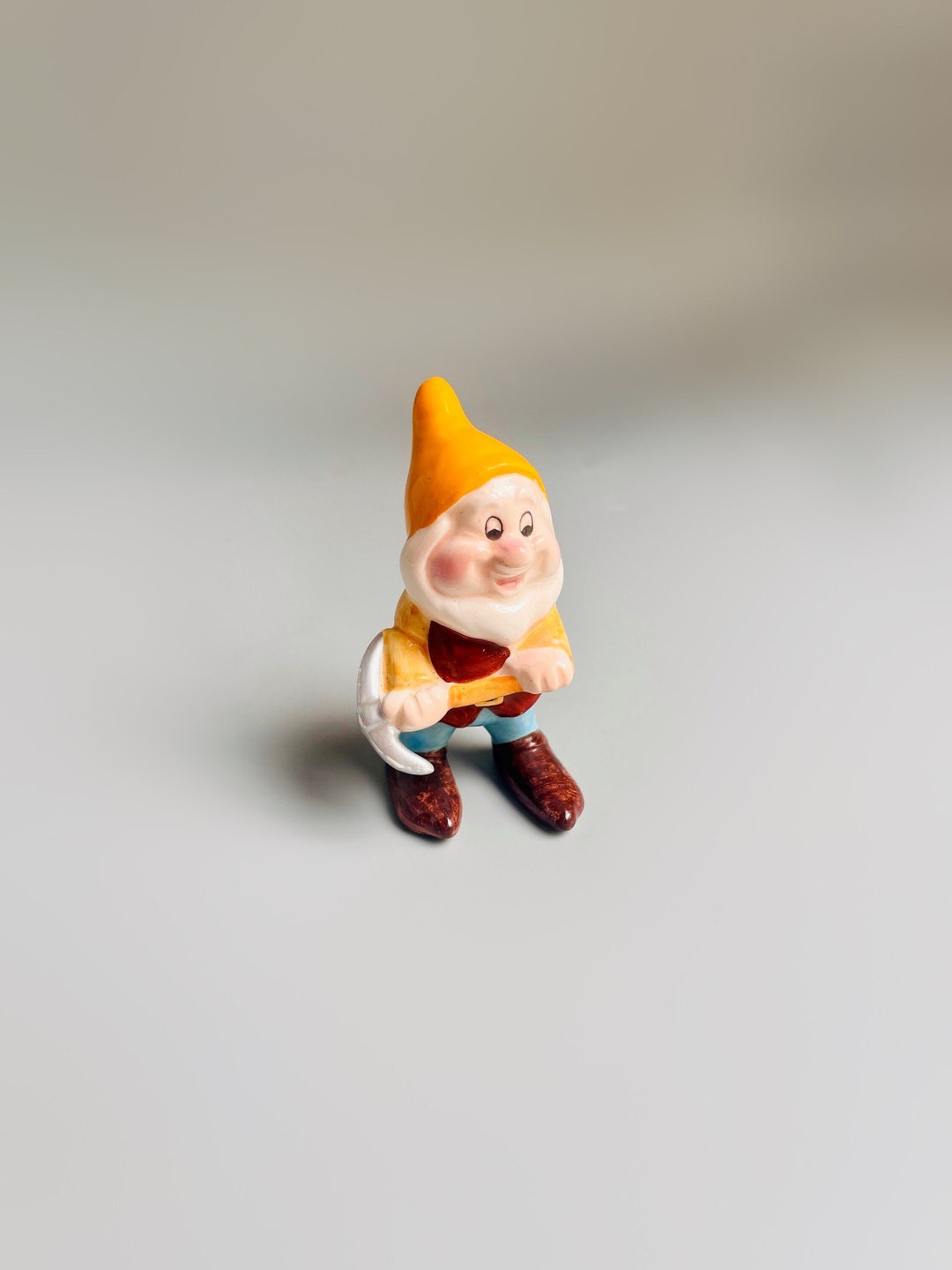 Snow White and the Seven Dwarfs Ceramic Porcelain Figure Japan Walt ...