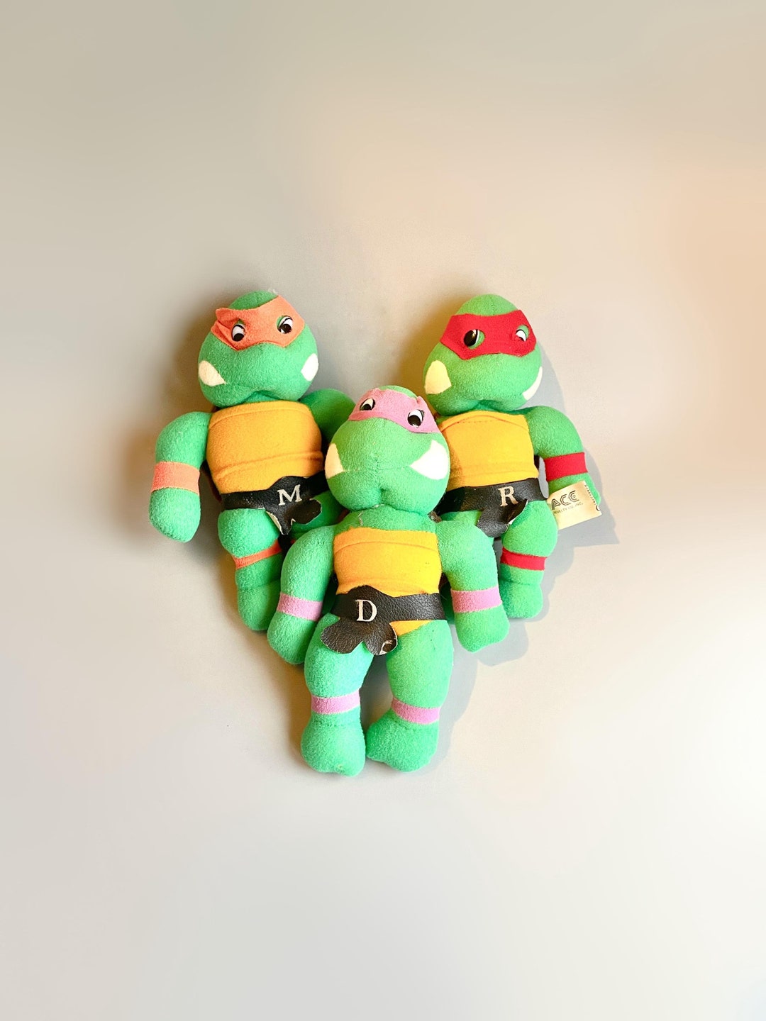 Vintage Tmnt Plush, CHOOSE YOUR OWN, Teenage Mutant Ninja Turtles ...