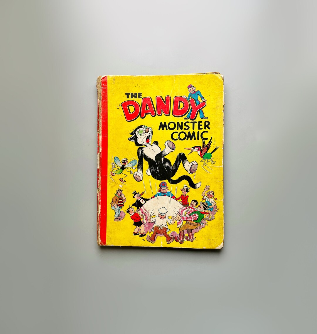 1947 Dandy Monster Comic, Rare the Dandy 1940's Early Dandy Annual ...