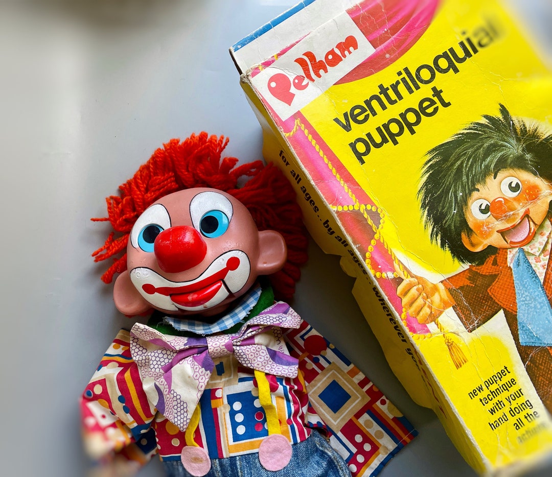 Pelham Puppets Ventriloquist Clown Large Pelham Puppet Moving - Etsy