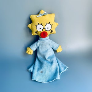 Simpsons Plush Rag Dolls, CHOOSE YOUR OWN, 90's Simpsons, 1990 Bart ...