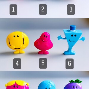 Mr Men Figurines, CHOOSE YOUR OWN 90's Retro Mr Men Figures, Little ...
