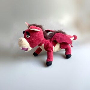 Shrek 2 Dronkey Vintage Plush, Dragon Donkey Offspring Baby Red Dronkey ...