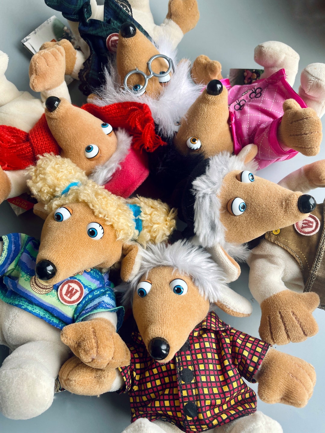 Wombles Beanie Toys CHOOSE YOUR OWN 5 Wombles of Wimbledon Cuddly Toy ...