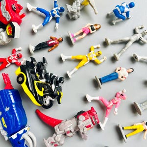 Mighty Morphin Power Rangers Micro Machines Saban Mini Figures,choose ...