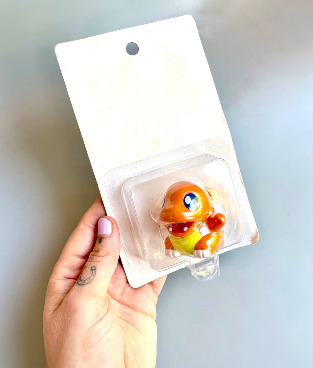Hasbro Pokemon Pull Back PROTOTYPE CHARMANDER #04 Figure MOC, 1999 ...