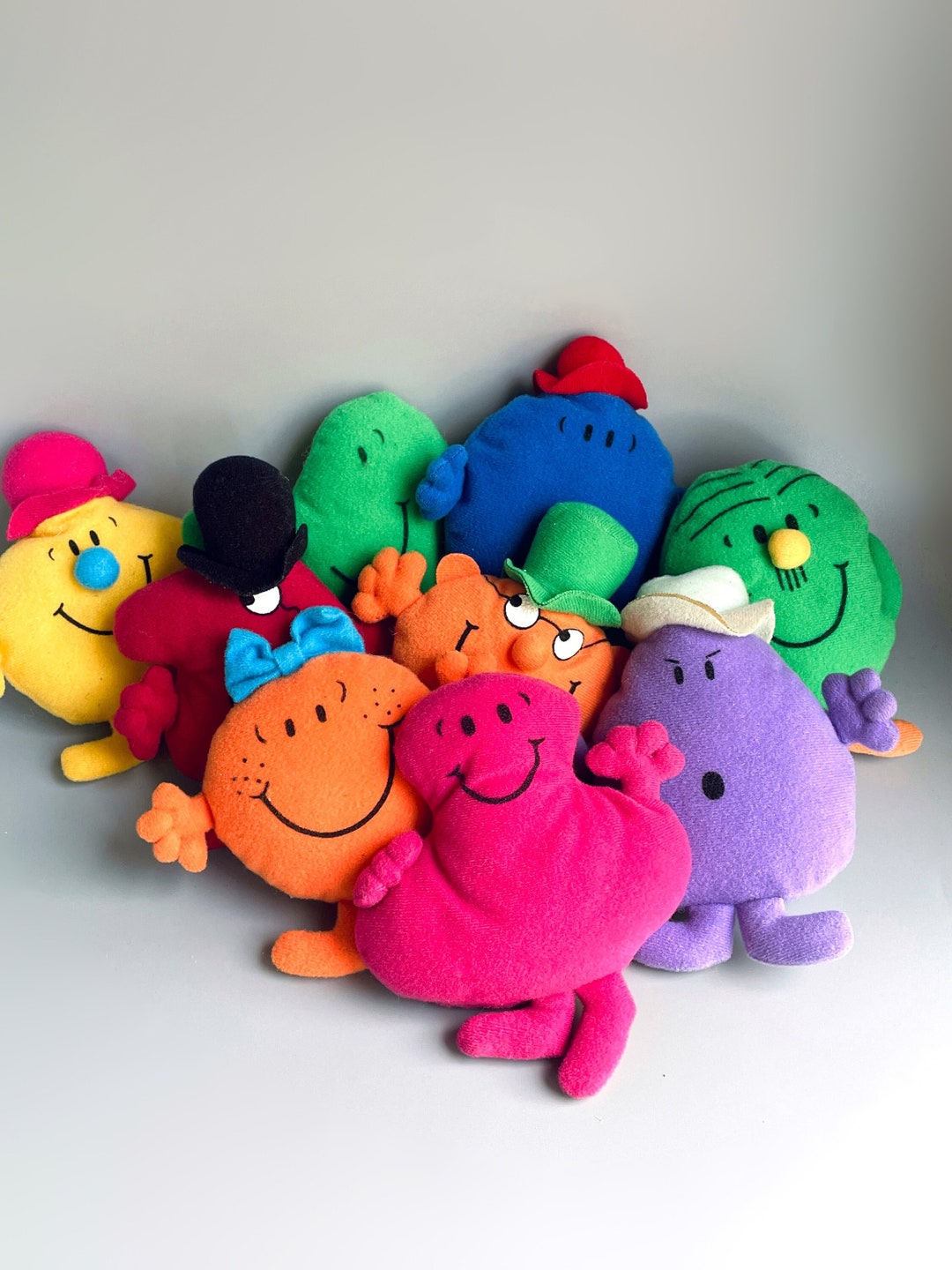 Mcdonald's Mr Men Plush Toys, CHOOSE YOUR OWN 1999 / 2000 Retro ...