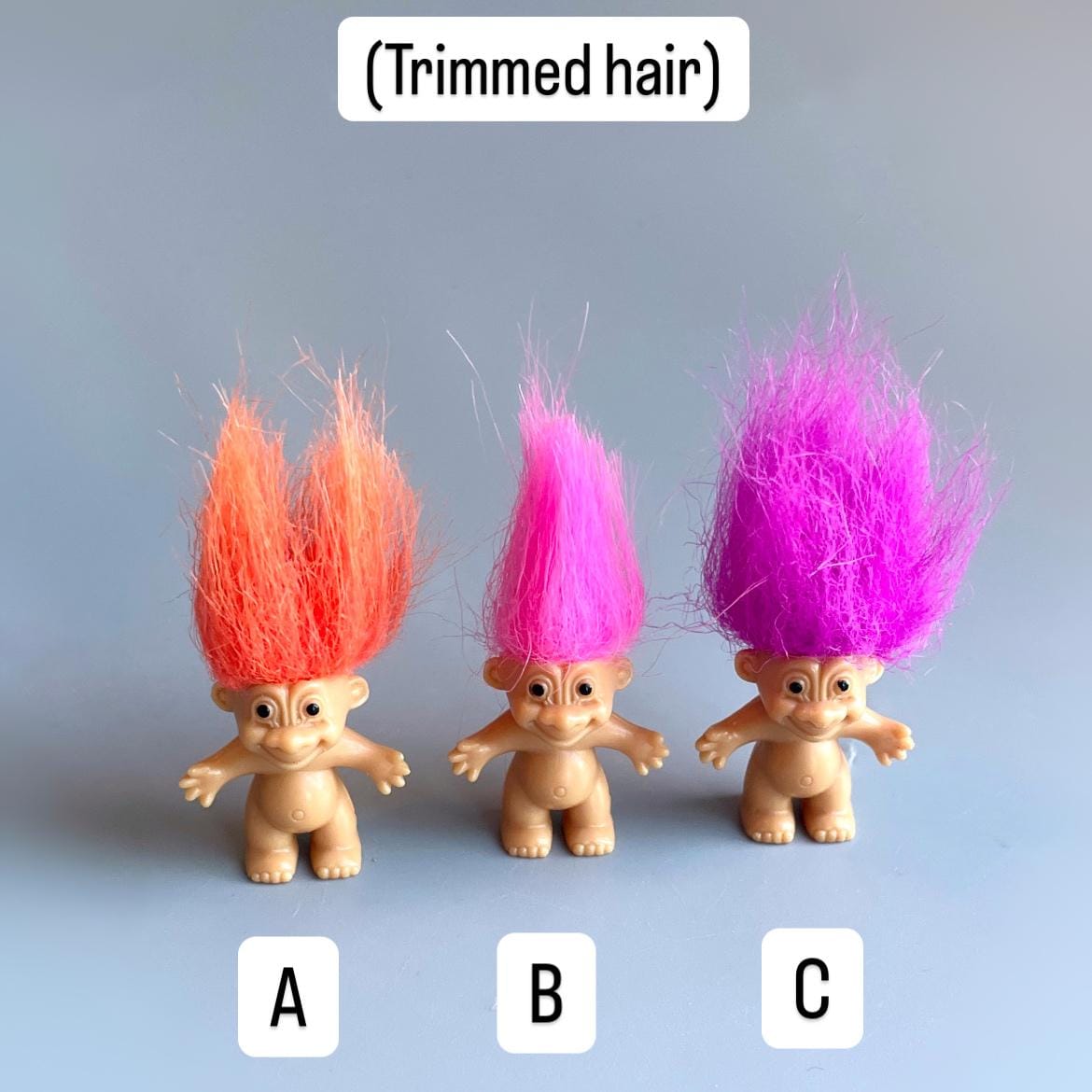 Mini 1" Russ Trolls, CHOOSE YOUR OWN, Tiny Small Troll Dolls, Smallest ...
