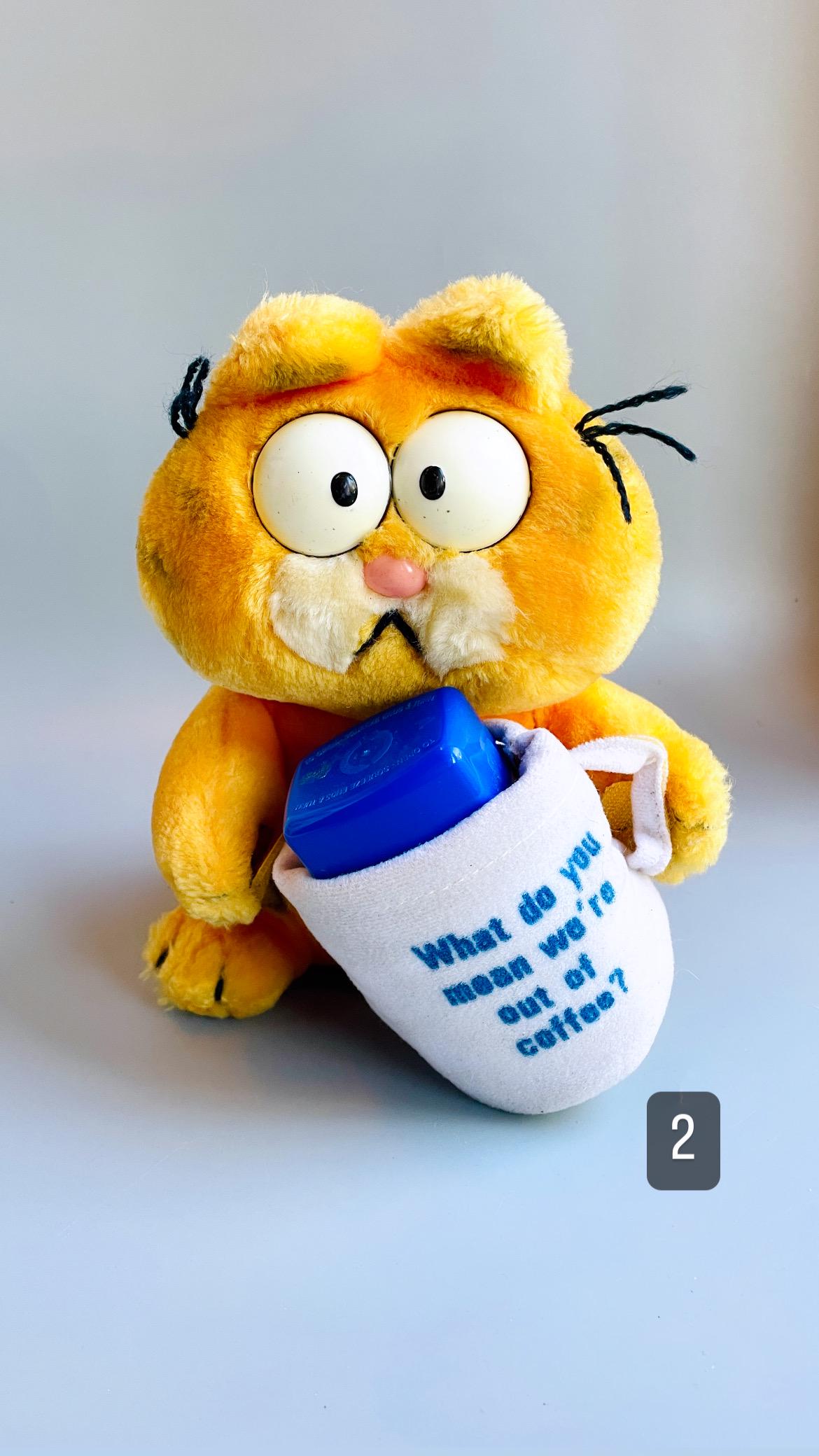 Vintage Garfield Plush, CHOOSE YOUR OWN, Retro 80's Garfield Plush ...