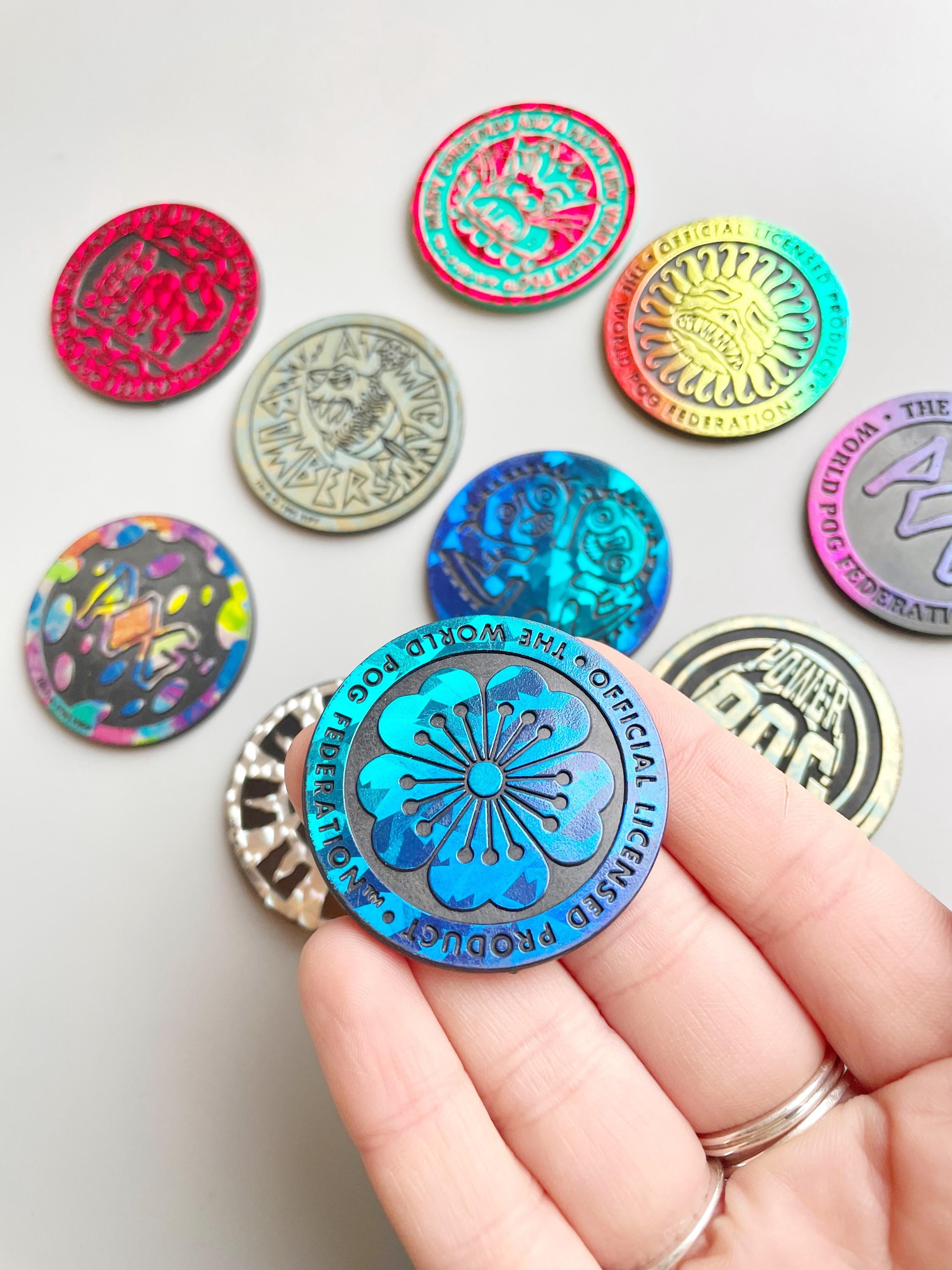 90's Pogs Slammers, Vintage Pogs CHOOSE YOUR OWN, Pog Kini 90's World ...