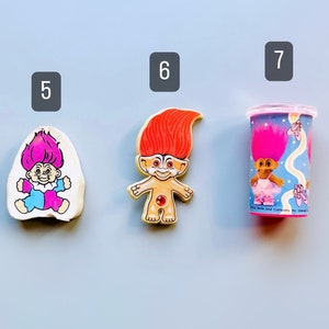 Russ Troll Merchandise, Choose Your Own 90's Trolls, Yo-yo, Eraser ...