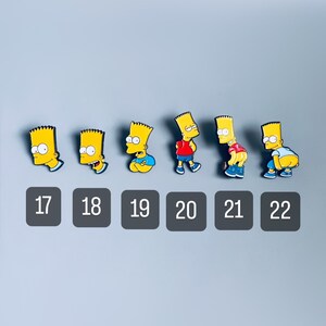 Vintage Bart Simpson Enamel Pin Badges, CHOOSE YOUR OWN, 90's Bart ...