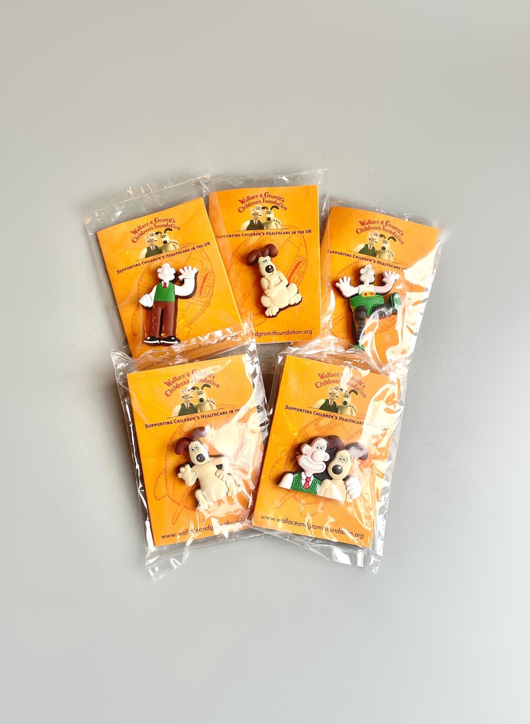 Wallace & Gromit Badges, CHOOSE YOUR OWN, Wallace and Gromit Pin Badge ...
