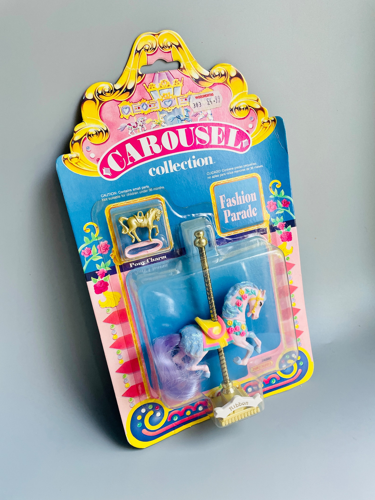 Vintage Matchbox Carousel Horse: Ribbon Fashion Parade, MOC - Etsy