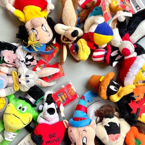 Looney Toons Mini Figures, 90's Vintage Looney Toons CHOOSE YOUR OWN ...