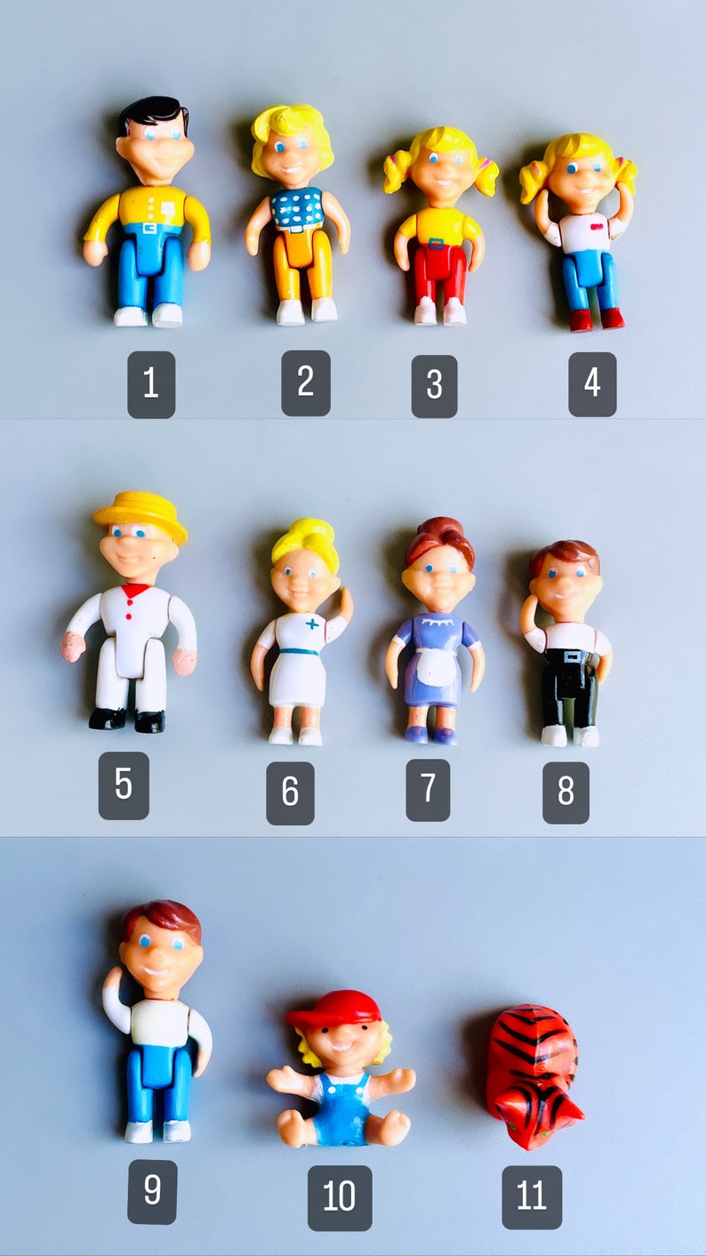 Oh Penny Mini Figures, CHOOSE YOUR OWN, Vintage Bluebird Tiny Doll ...