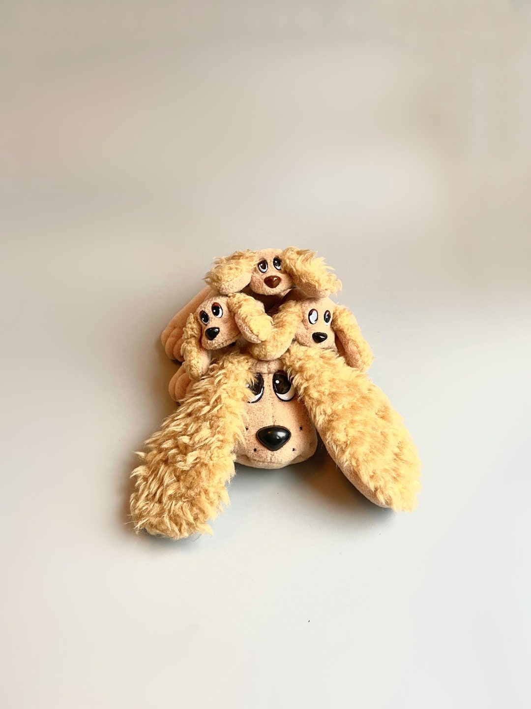 Vintage Cocker Spaniel Pound Puppies Plush Set, Pound Puppies Family ...