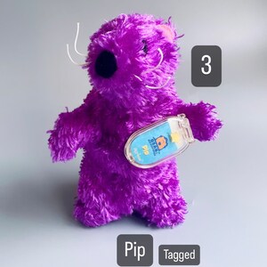 Pip & Pop Bear in the Big Blue House Otters, CHOOSE YOUR OWN, Purple ...