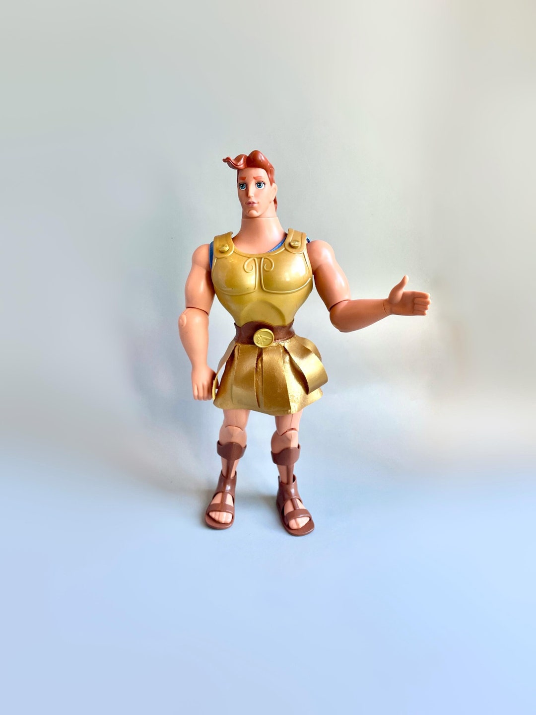 Hercules Golden Glow Action Figure, Vintage 1997 Mattel Disney Doll ...
