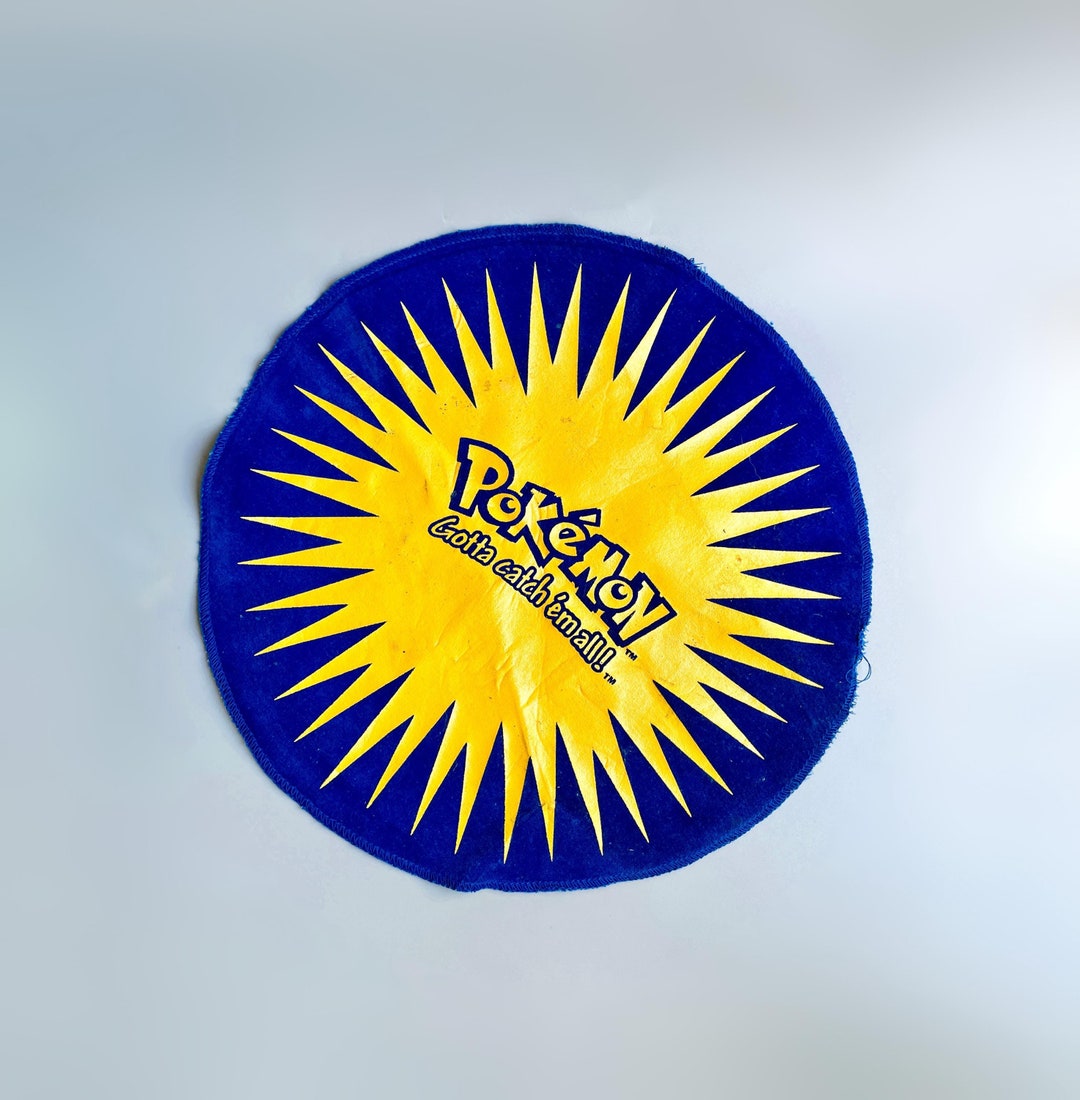 Pokemon Marbles Mat, Vintage Pokemon Marble Game Blue Mat, 90's Retro ...