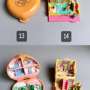 Vintage Polly Pocket Compacts, CHOOSE YOUR OWN, Cheap Polly Pocket ...