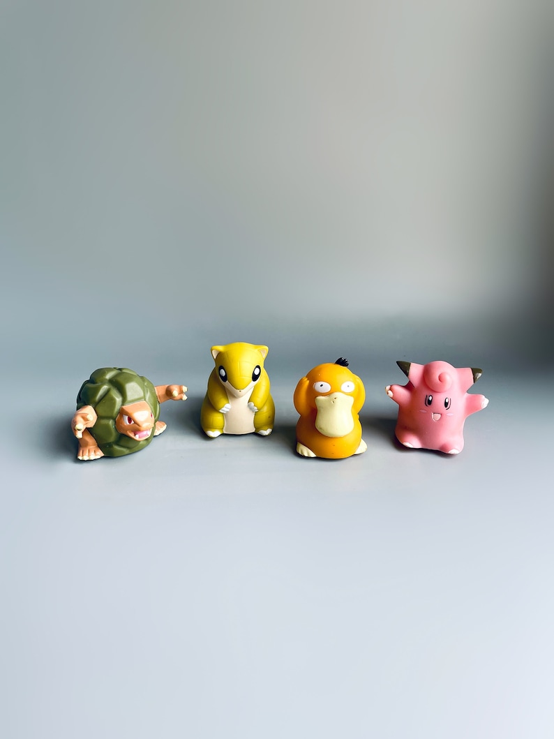 Pokemon Sliders, 90'S Pokemon Figures - CHOOSE YOUR OWN- 1999 Oddzon ...