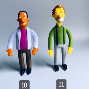 The Simpsons Bendy Figures, CHOOSE YOUR OWN, 90'S & 2003 Krusty Show ...