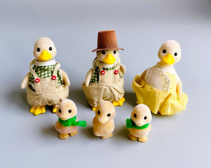 Authentic | Calico Critter Keychains | Nursery - Etsy