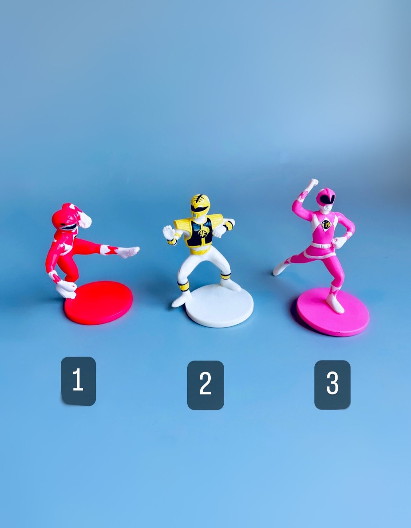 Mighty Morphin Power Rangers 1995 Saban Mini Figures, CHOOSE YOUR OWN ...