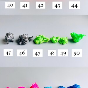 Mini Boglins, 90’s Boglins, Mini Freaks, Greedies, Tough Guys, Clumsies ...