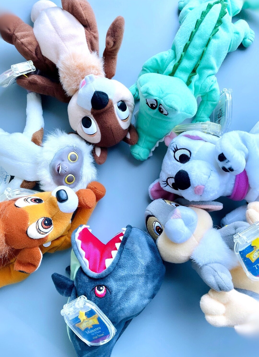 Starbean Disney Plush Beanies, CHOOSE YOUR OWN, Monstro Pinocchio, 101 ...