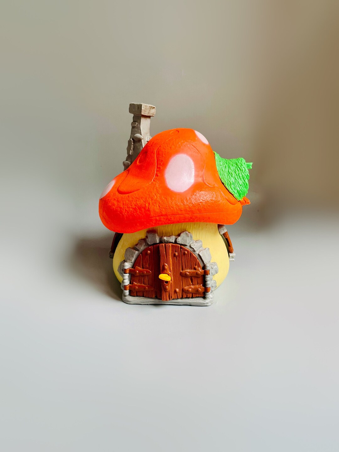 Vintage Smurf House, Vintage Schleich Peyo Smurf Mushroom House With ...