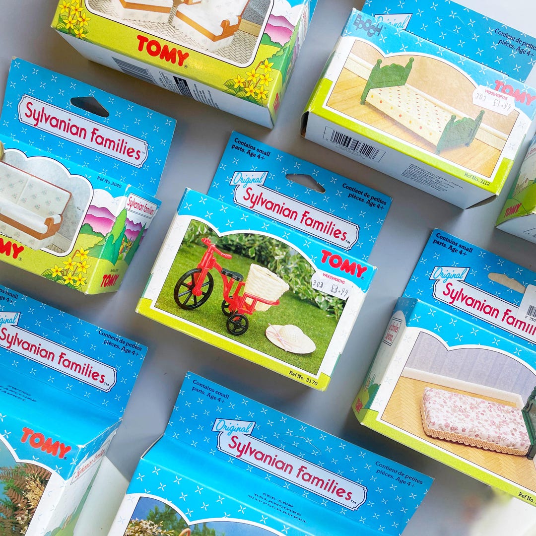 Vintage Boxed Sylvanian Furniture, CHOOSE YOUR OWN, Sylvanian ...