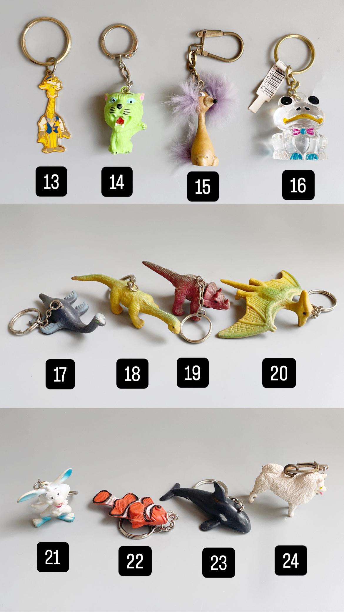 90’s Keychains- CHOOSE YOUR OWN- Nostalgic Keyrings, Novelty Food 80's ...