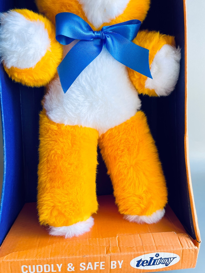 Boxed 70's Plush Rabbit Baby Pride Telitoy Kitsch Vintage - Etsy