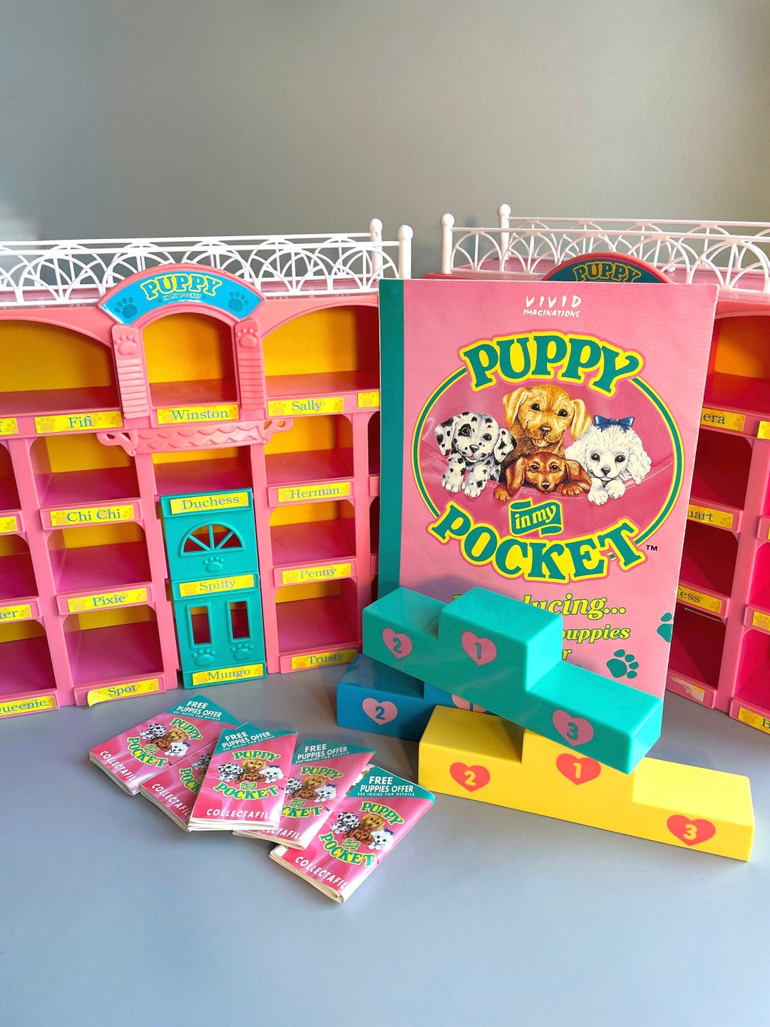 Puppy in My Pocket Acessories| CHOOSE YOUR OWN | 90's Meg Puppy in My ...