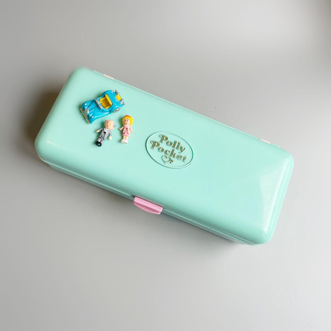 Polly Pocket High Street Money Box, Vintage Polly Pocket Mint Green 90 ...