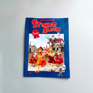 Chicken Run Sticker Album, Vintage Chicken Run Sticker Book & Stickers ...