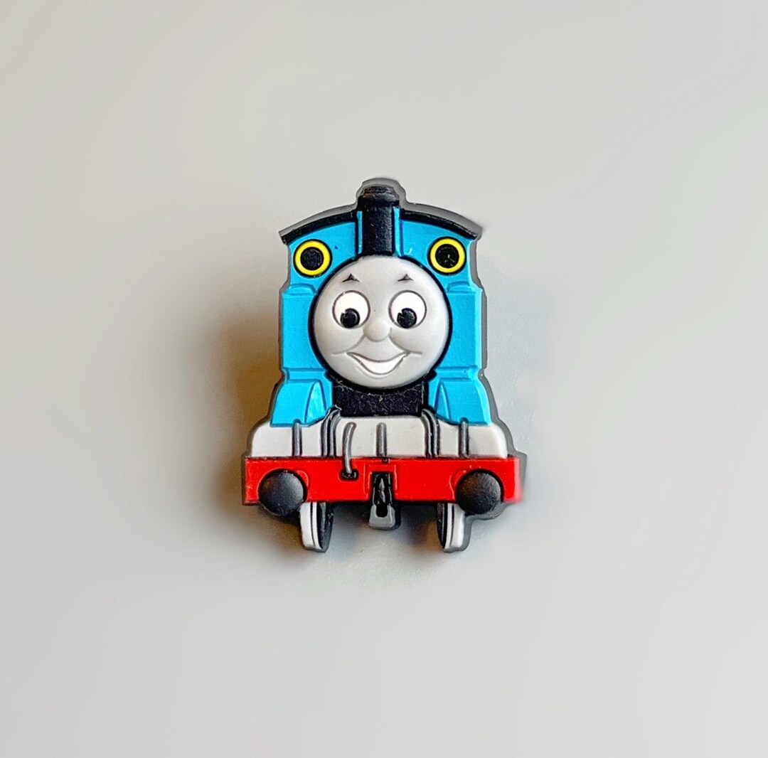 Thomas the Tank Engine Rubber Pin Badge, 2000's Vintage Thomas Train ...
