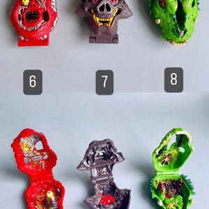 Mighty Max Shells, CHOOSE YOUR OWN, Vintage Mighty Max Incomplete, Doom ...