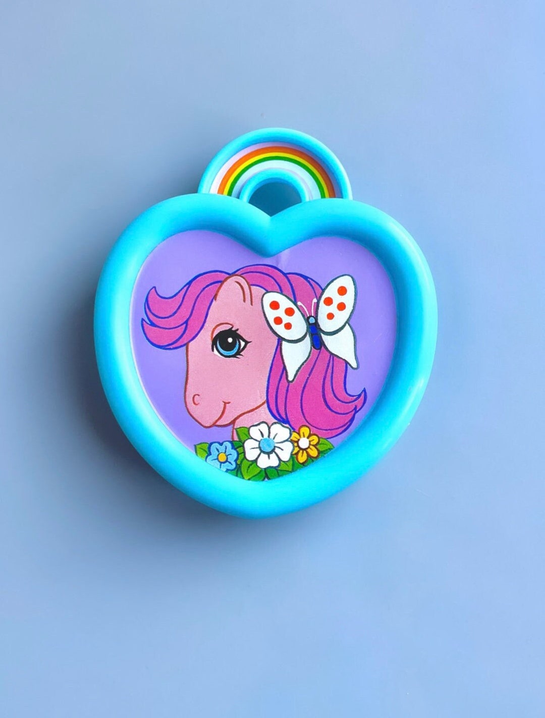 My Little Pony Vintage Jewellery Box, My Little Pony G1 Blue Heart ...